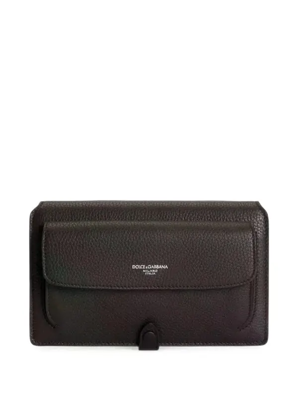 Dolce & Gabbana Calfskin Crossbody Minibag - Brown