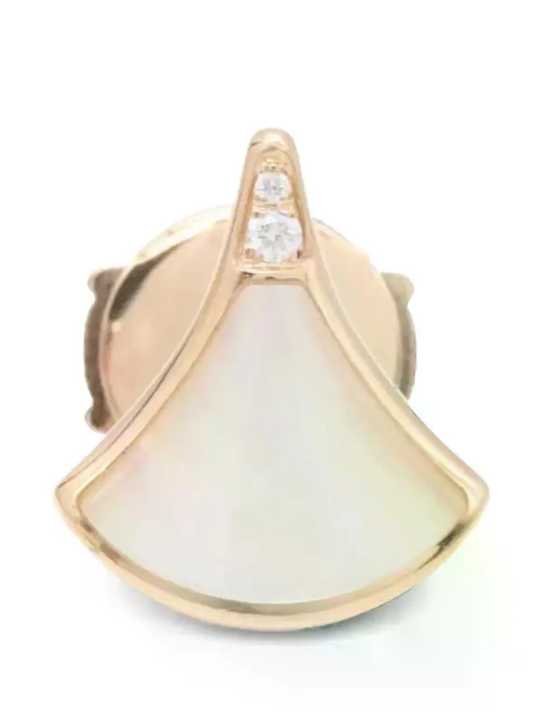 BVLGARI 2010s Diva Dream Mother-of-pearl Earring - Pink