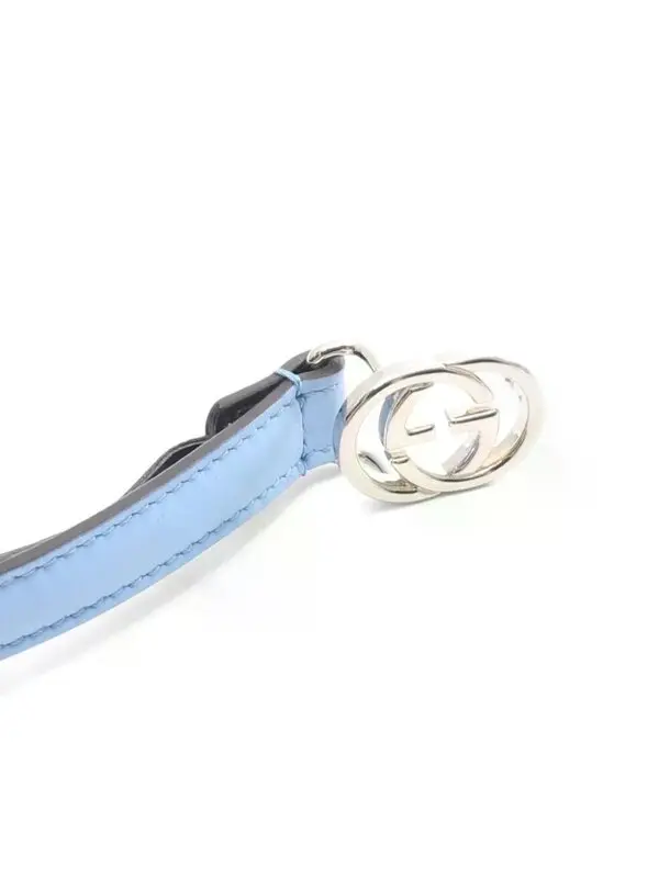 Gucci 2010s Interlocking G Belt - Blue