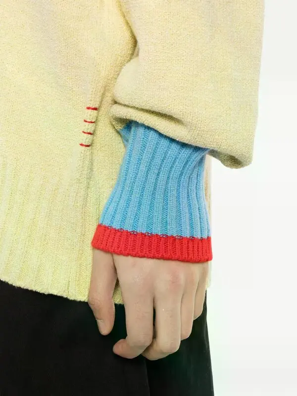 JW Anderson Colour-block V-neck Sweater