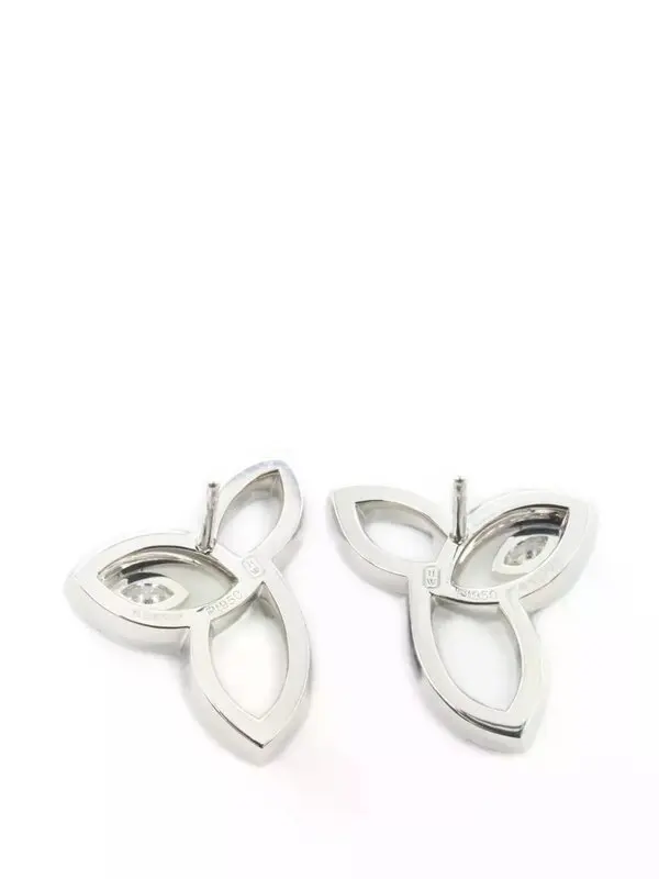 Harry Winston 2010s Lily Cluster Diamond Earrings