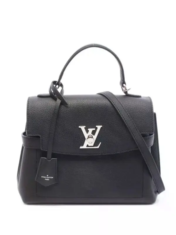 LOUIS VUITTON 2021s Lockme Ever Bb Tote Bag - Black