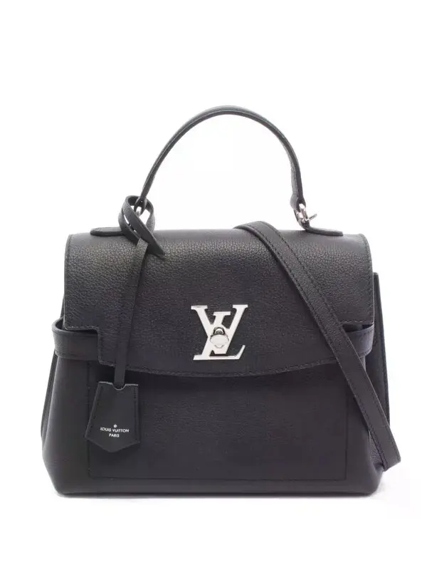 LOUIS VUITTON 2021s Lockme Ever Bb Tote Bag - Black