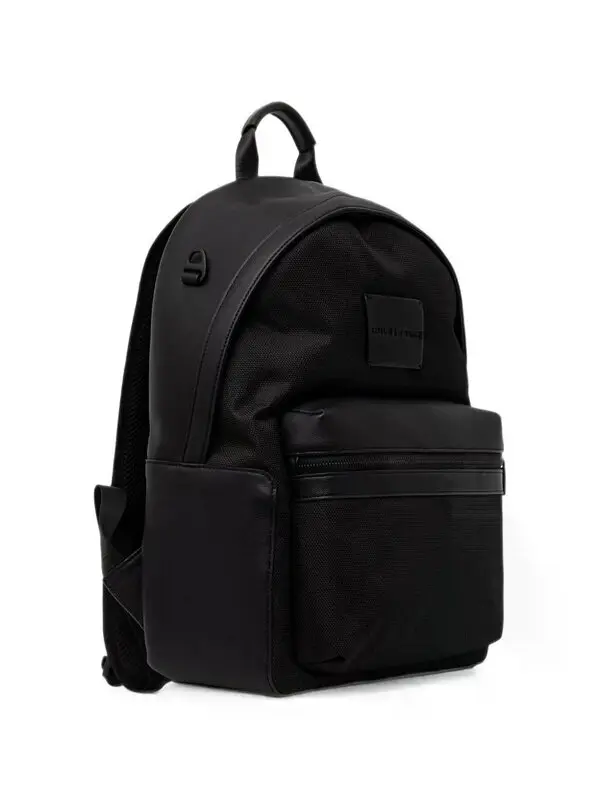Armani Exchange Logo-patch Panelled Backpack