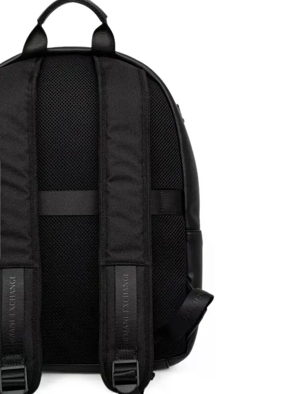 Armani Exchange Logo-patch Panelled Backpack