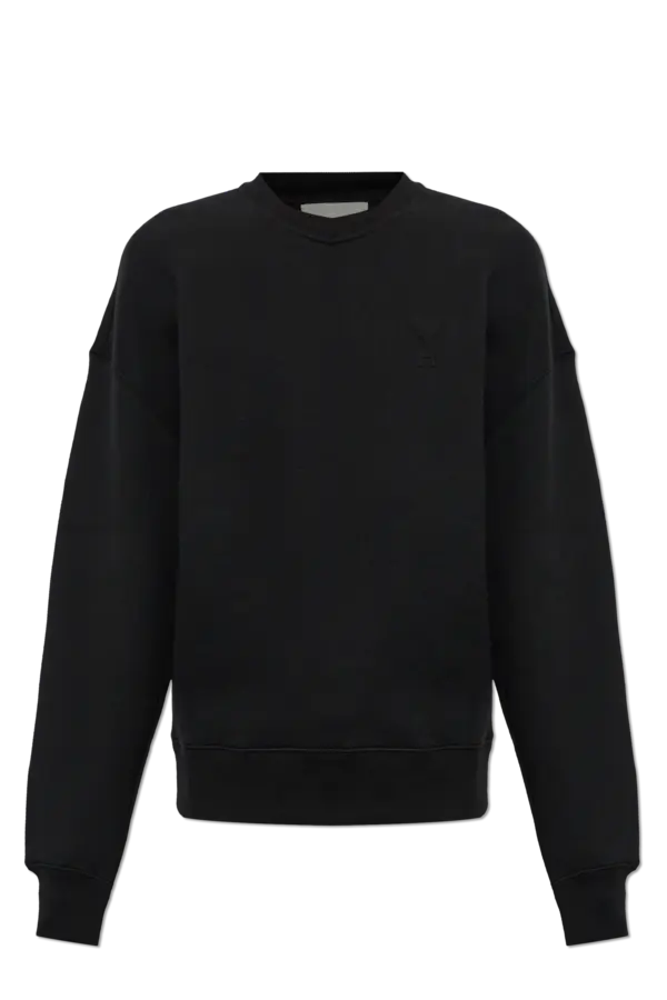 AMI Paris Cotton Sweatshirt With Logo