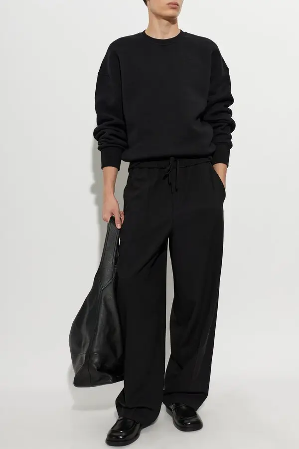 AMI Paris Cotton Sweatshirt With Logo