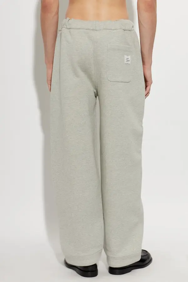 AMI Paris Straight-leg Sweatpants