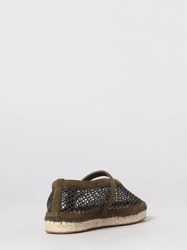 Alaïa Alaia Perforated Suede Mary Jane Espadrilles With Jute Sole - Green