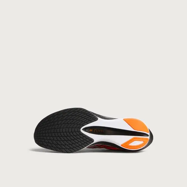 Nike Zoomx Vf Distance Sneaker - Orange/silver/black