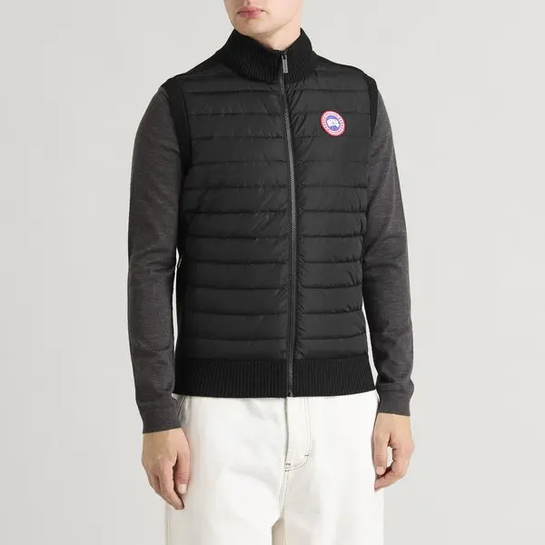 Canada Goose Hybridge Knit Vest - Black