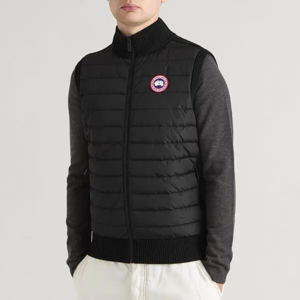 Canada Goose Hybridge Knit Vest - Black