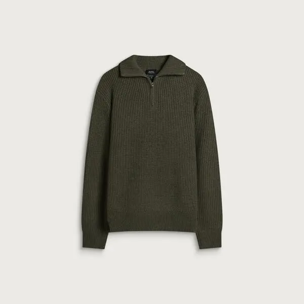 A.p.c. Daniel Quarter Zip Jumper