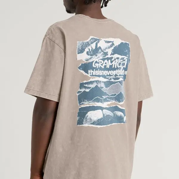 THISISNEVERTHAT X Gramicci Original Freedom T-shirt - Sand