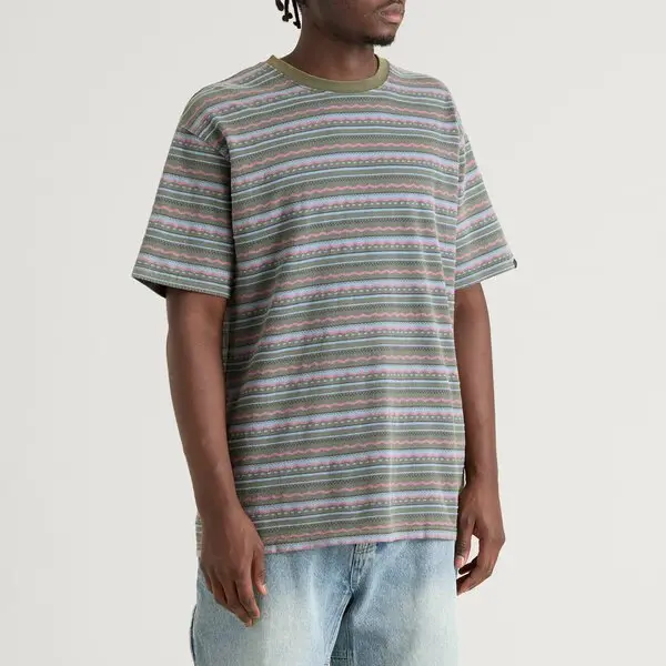 THISISNEVERTHAT X Gramicci Faded Striped T-shirt