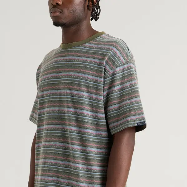 THISISNEVERTHAT X Gramicci Faded Striped T-shirt