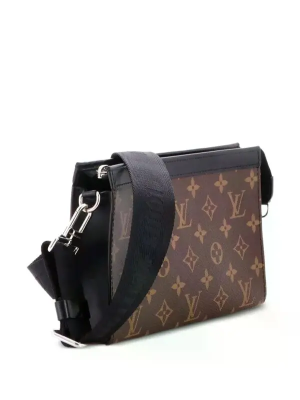 LOUIS VUITTON Gaston Wearable Wallet Monogram Eclipse Canvas Crossbody Bag - Brown