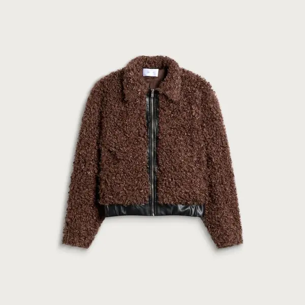 HOSBJERG Darma Faux Fur Jacket