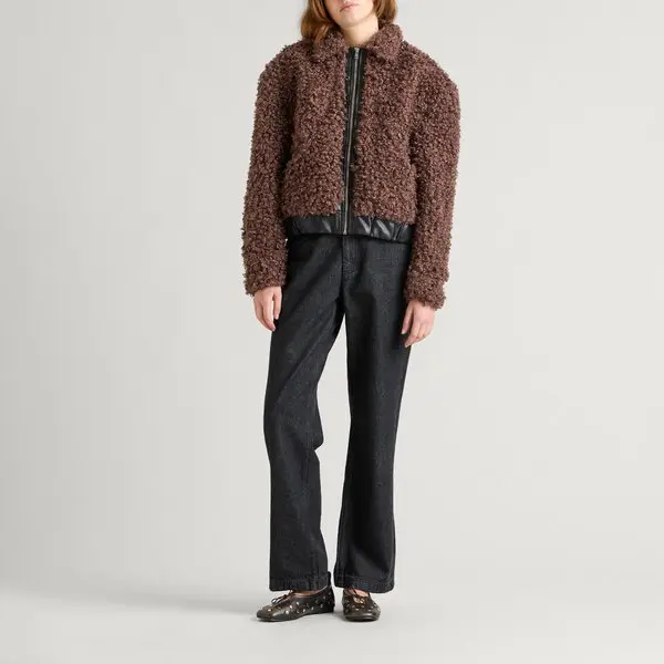 HOSBJERG Darma Faux Fur Jacket