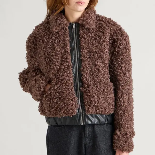 HOSBJERG Darma Faux Fur Jacket