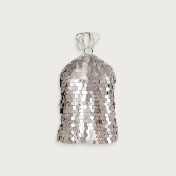 HOSBJERG Delilah Sequin Top