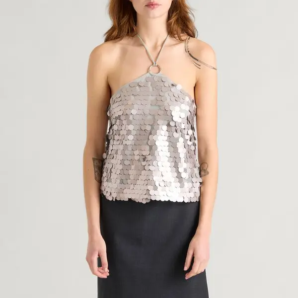 HOSBJERG Delilah Sequin Top