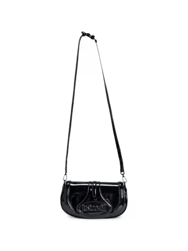Just Cavalli Galaxy Patent-finish Cross Body Bag
