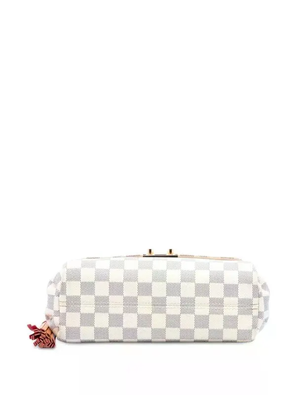 LOUIS VUITTON 2017 Damier Azur Croisette Satchel