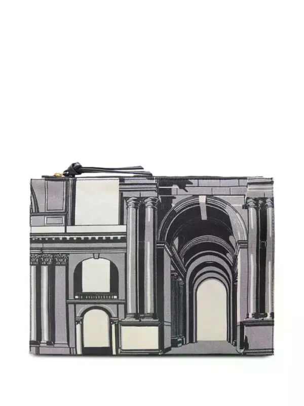 INOUI EDITIONS Architecture-print Pouch