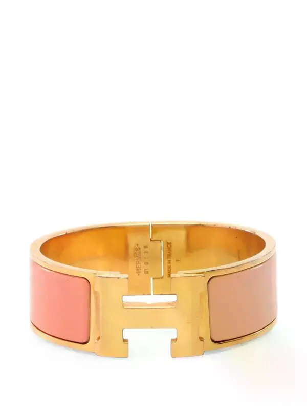 Hermès 2000s Click Clack Gm Bangle - Gold