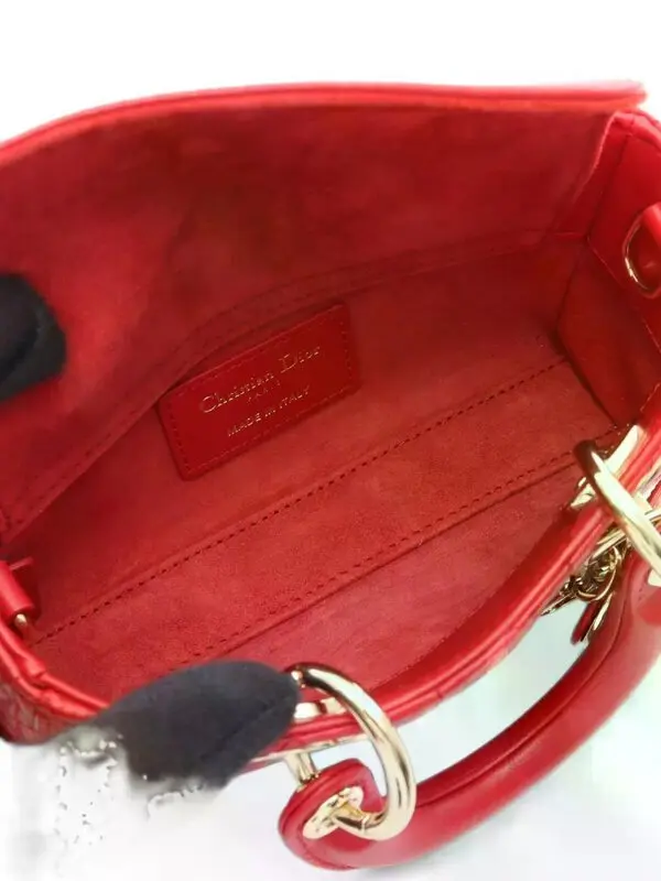 Dior 2010 Micro Lady D-joy Cannage Tote Bag