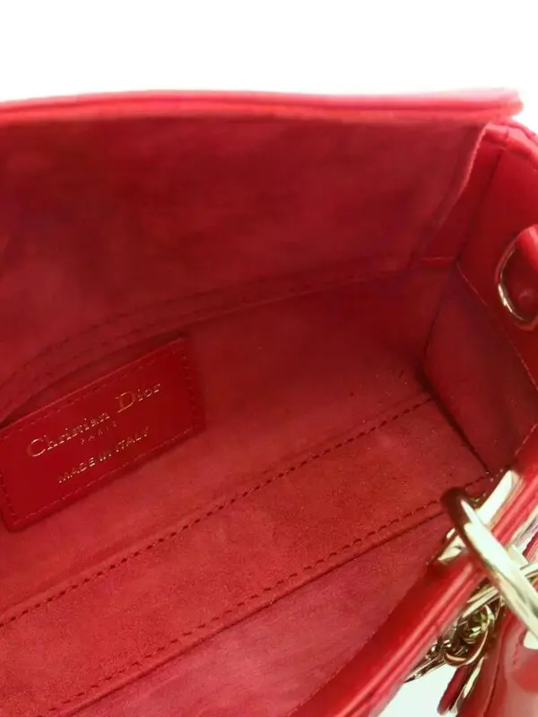 Dior 2010 Micro Lady D-joy Cannage Tote Bag