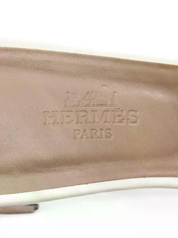 Hermès 2000s Oasis Leather Sandals
