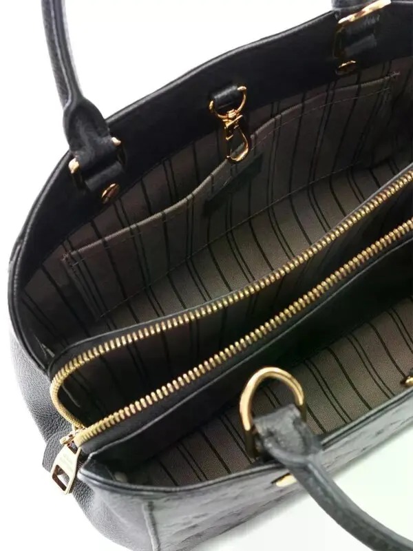 LOUIS VUITTON 2005 Bb Montaigne Monogram Empreinte Tote Bag