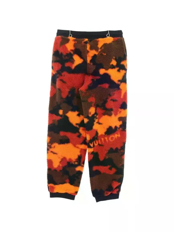LOUIS VUITTON 2010s Camouflage-print Track Pants