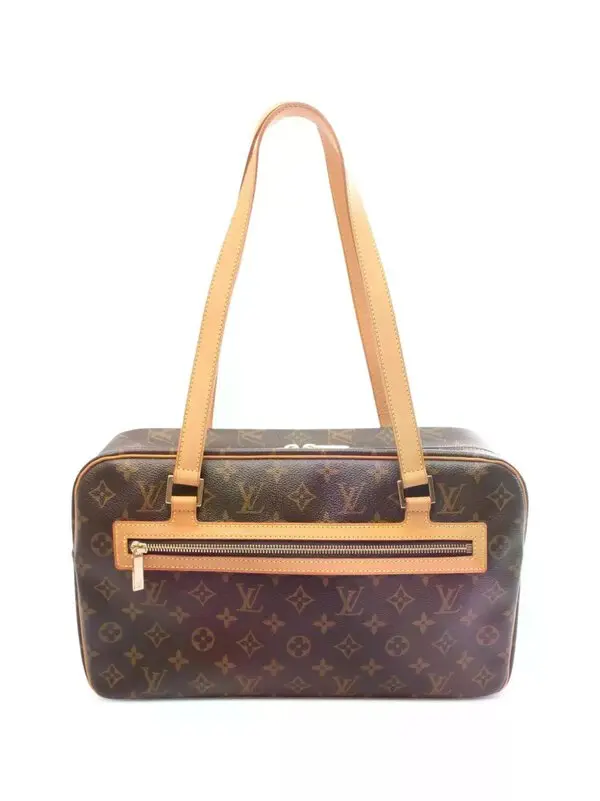 LOUIS VUITTON 2004 Gm Cite Monogram Canvas Shoulder Bag - Brown