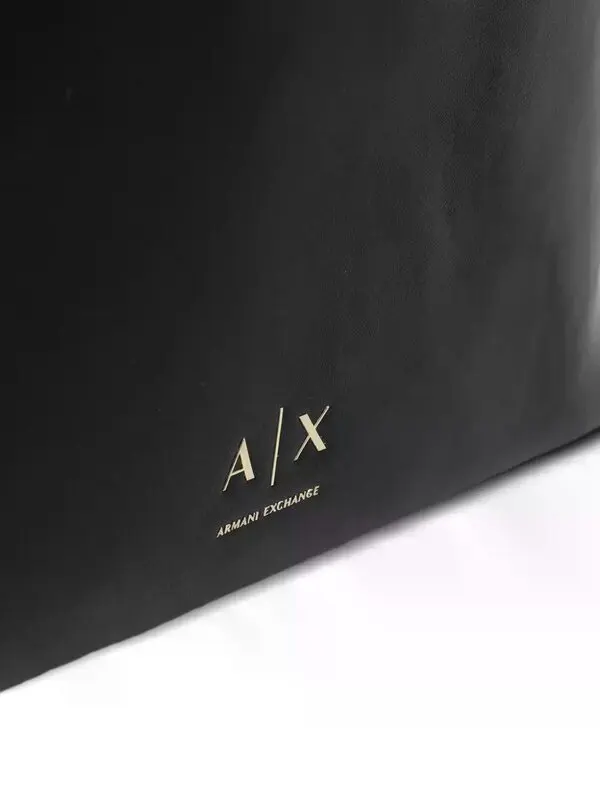 Armani Exchange Logo-print Drawstring Tote Bag