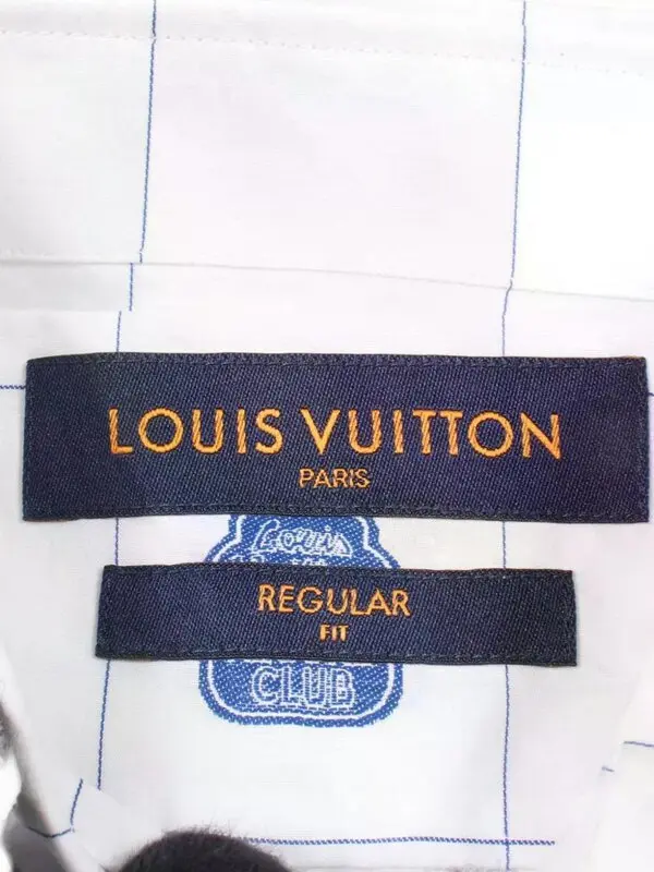 LOUIS VUITTON 2010s Checked Long-sleeve Shirt