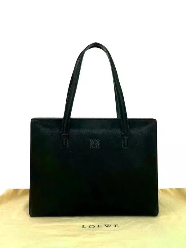 Loewe 2000-2026 Velvet Anagram Narciso Tote Bag