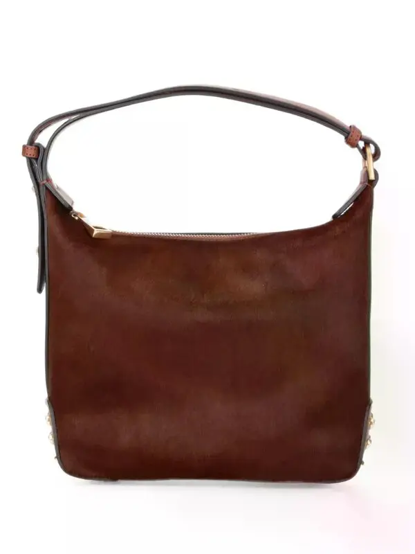 TOD'S Calf-hair Tote Bag - Brown