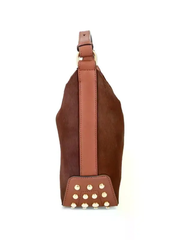 TOD'S Calf-hair Tote Bag - Brown