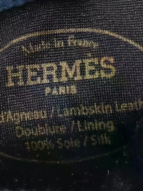 Hermès 2010s Lisbon H-stitch Gloves