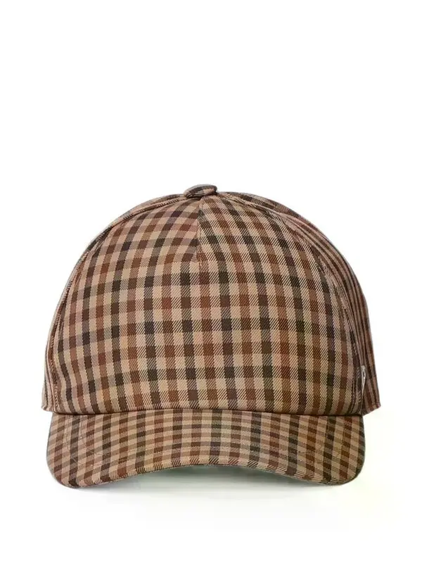 DONDUP Gingham-check Baseball Cap