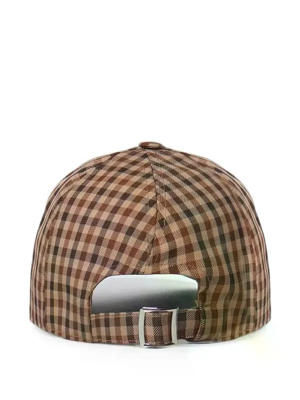 DONDUP Gingham-check Baseball Cap