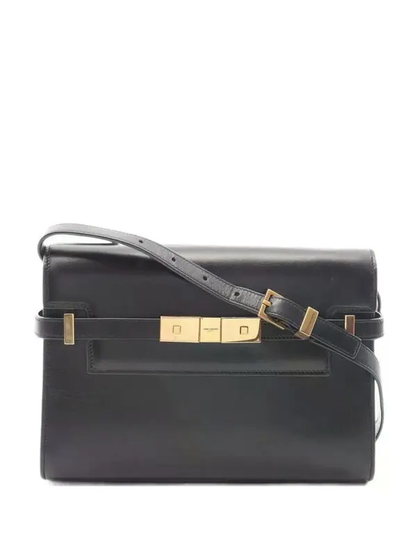 Saint Laurent 2010s Manhattan Shoulder Bag - Black