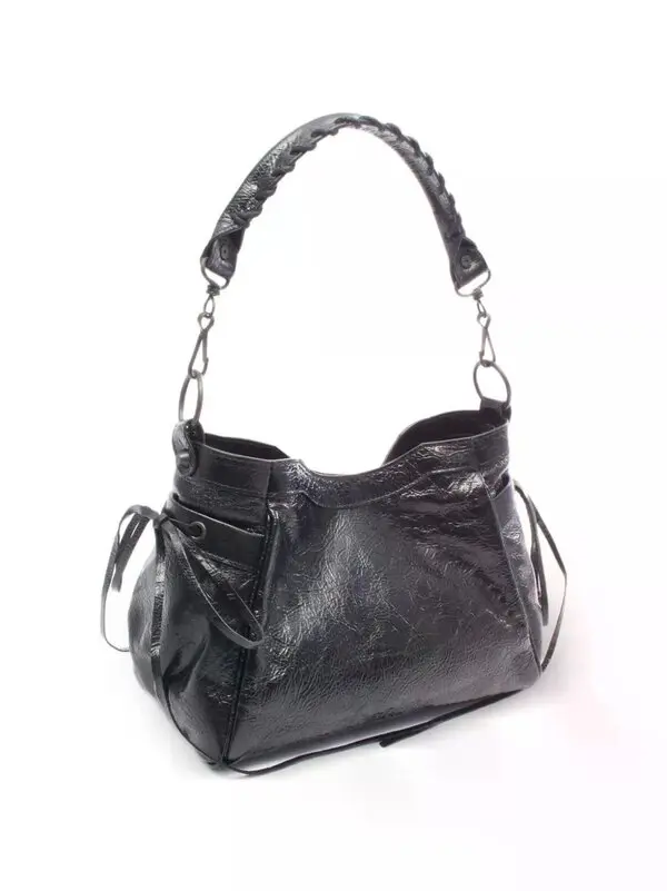 Balenciaga 2020s Small Le City Two-way Bucket Bag - Black