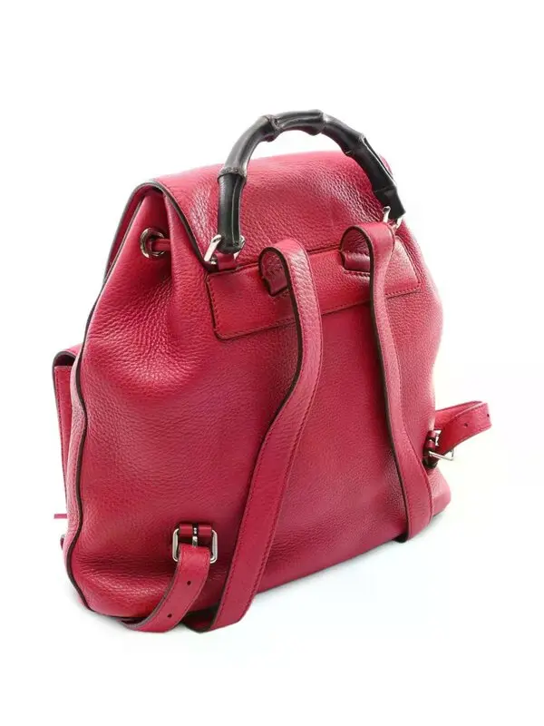 Gucci 2010s Bamboo Tassel Backpack
