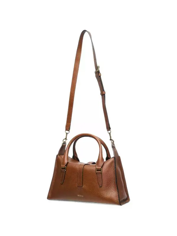 Mulberry Small Roxanne Buckled Grained-leather Shoulder Bag