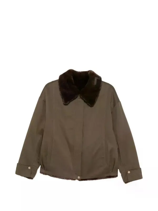 CENERE GB Zip-fastening Long-slevee Jacket