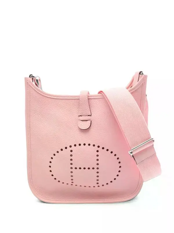 Hermès 2025 Evelyne 3 23 Leather Shoulder Bag - Pink